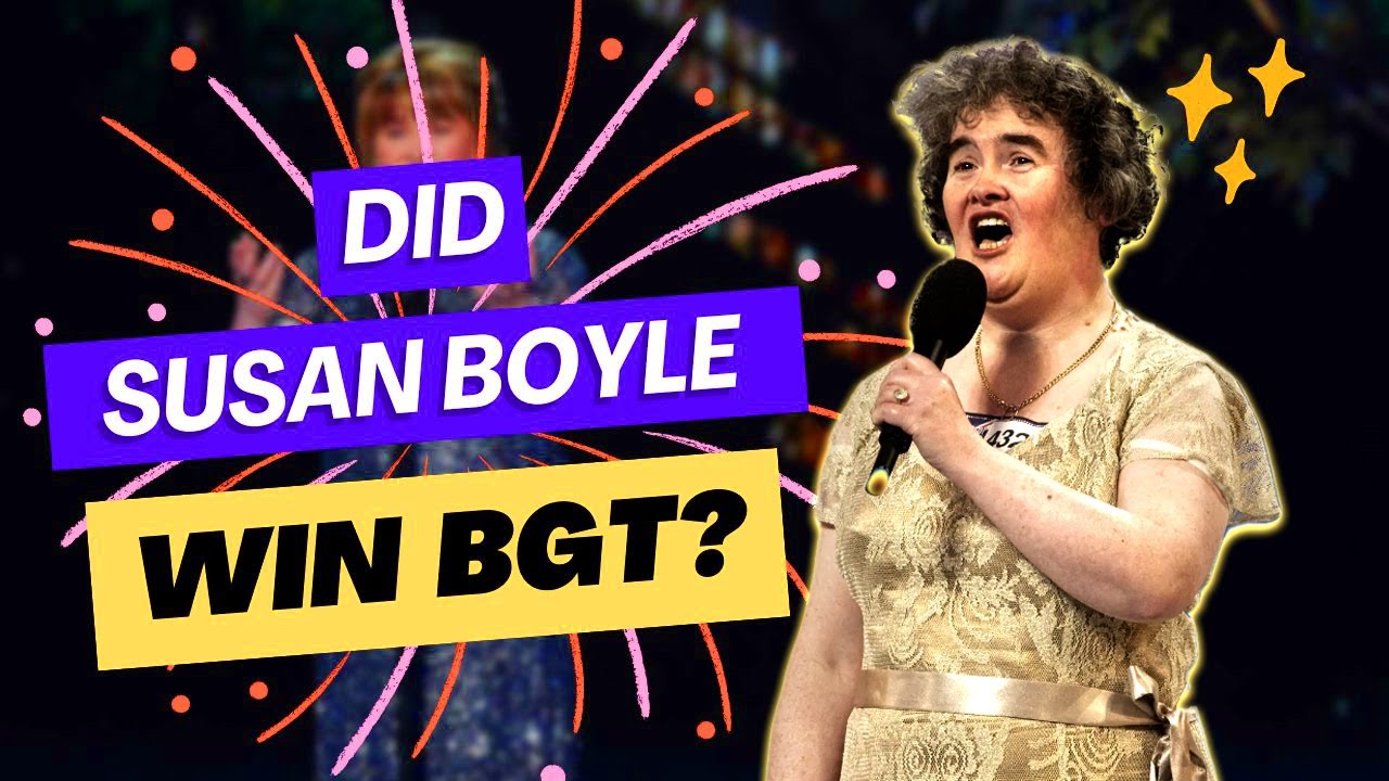 Did Susan Boyle win BGT? - YouTube