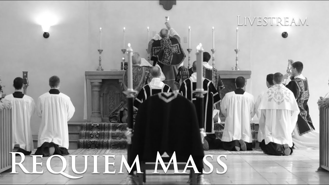 Sung Mass -Requiem Mass for H.E Bishop Tissier de Mallerais - 10/17/25 ...