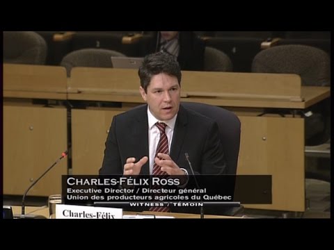 Charles-Félix Ross - Comité sénatorial - 17-11- 2016 - YouTube