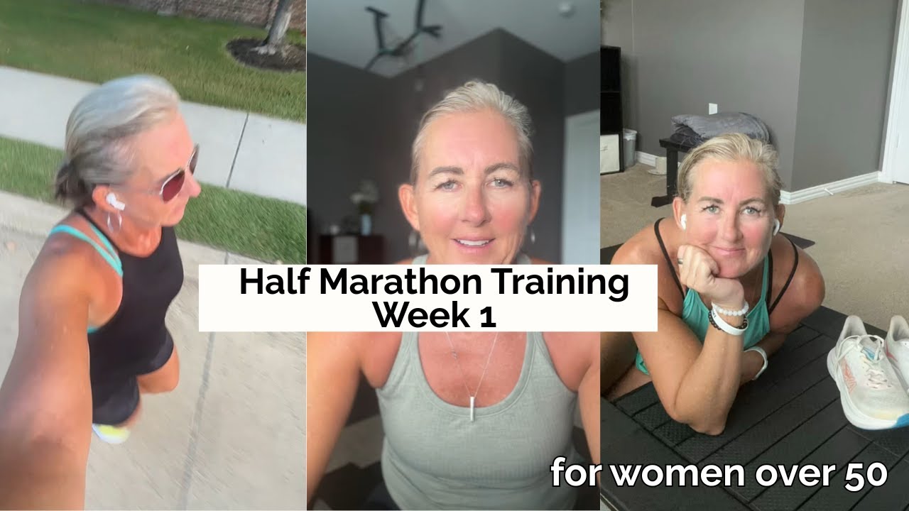 Week 1 Half Marathon Training | Running for Women in Menopause - YouTube
