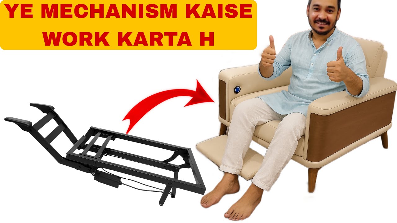 How Automatic Footrest Mechanism Works? | Sizes Explained | Watch Now ...