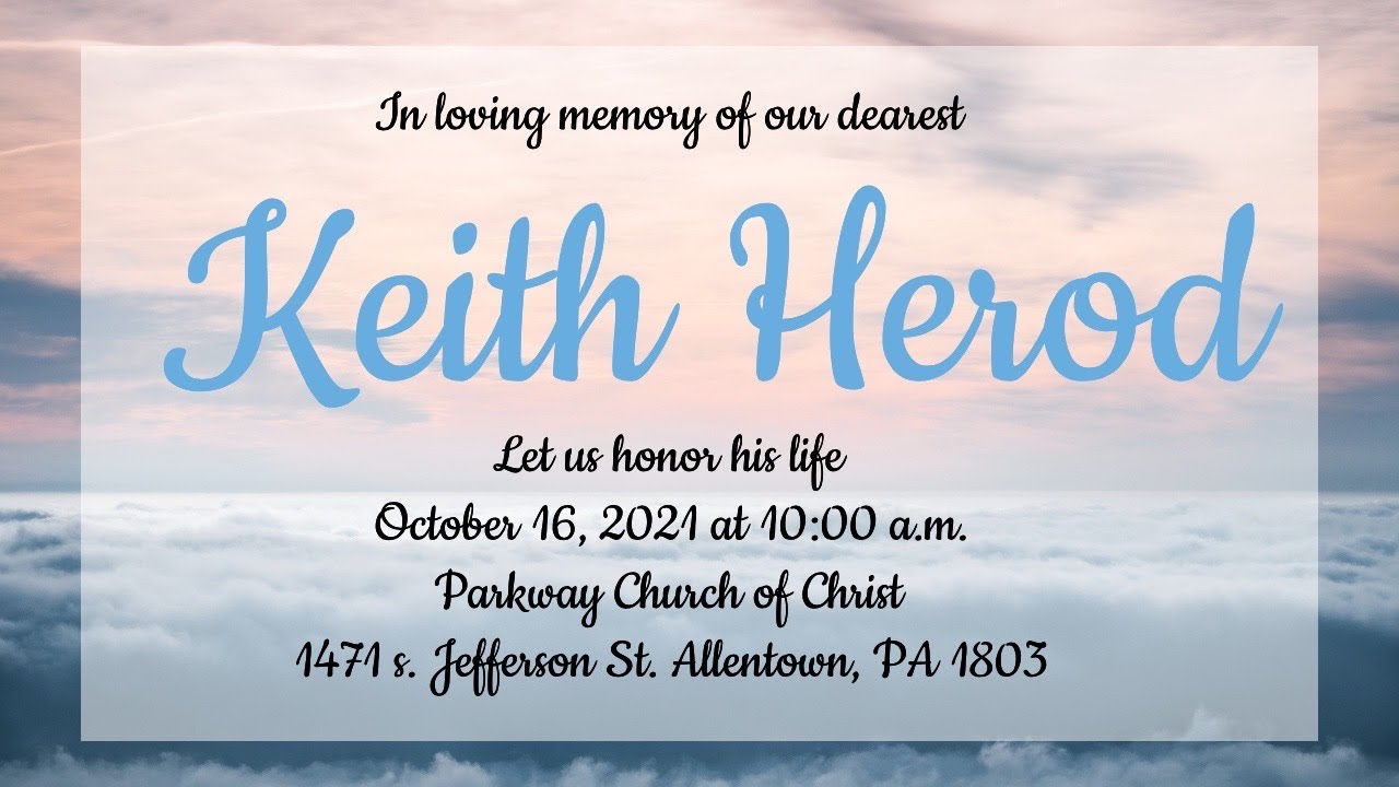 - Keith Herod Funeral Services - YouTube