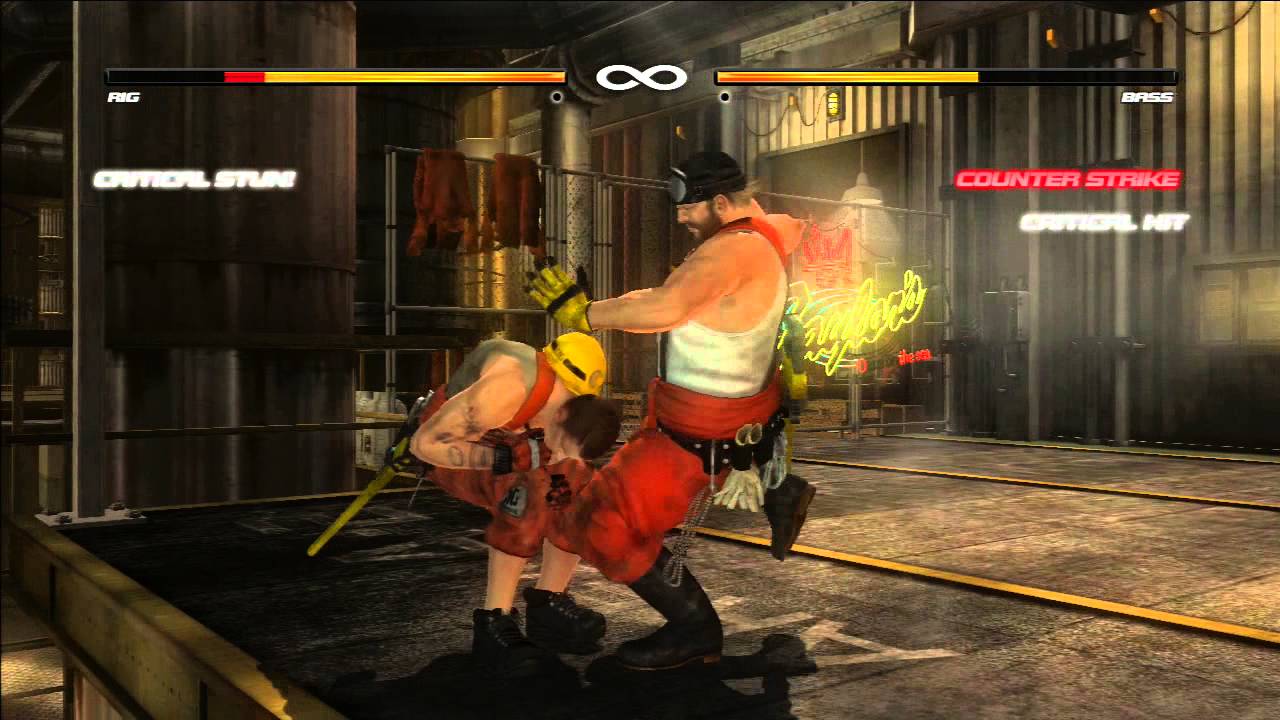 Dead or Alive 5 - Rig vs Bass - YouTube