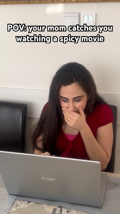 POV: your mom catches you watching a daring movie #shorts #funny #mom #movie - YouTube