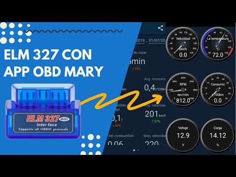 ELM 327 Con App OBD Mary. - YouTube