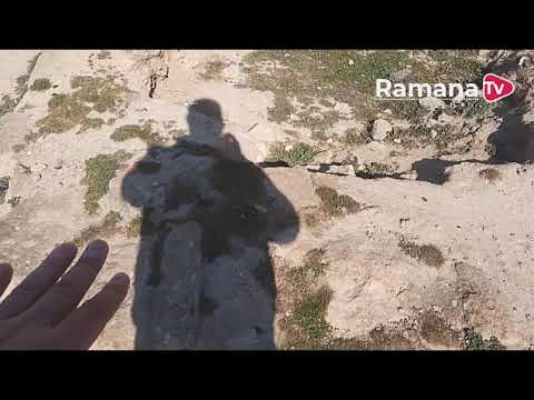 Ramana qalasının yanında qədimi sərdabə.