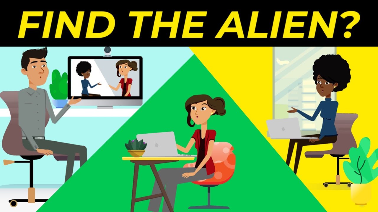 Can You Find the Odd Alien Out | Brain Teasers for Kids | Spot the odd ...