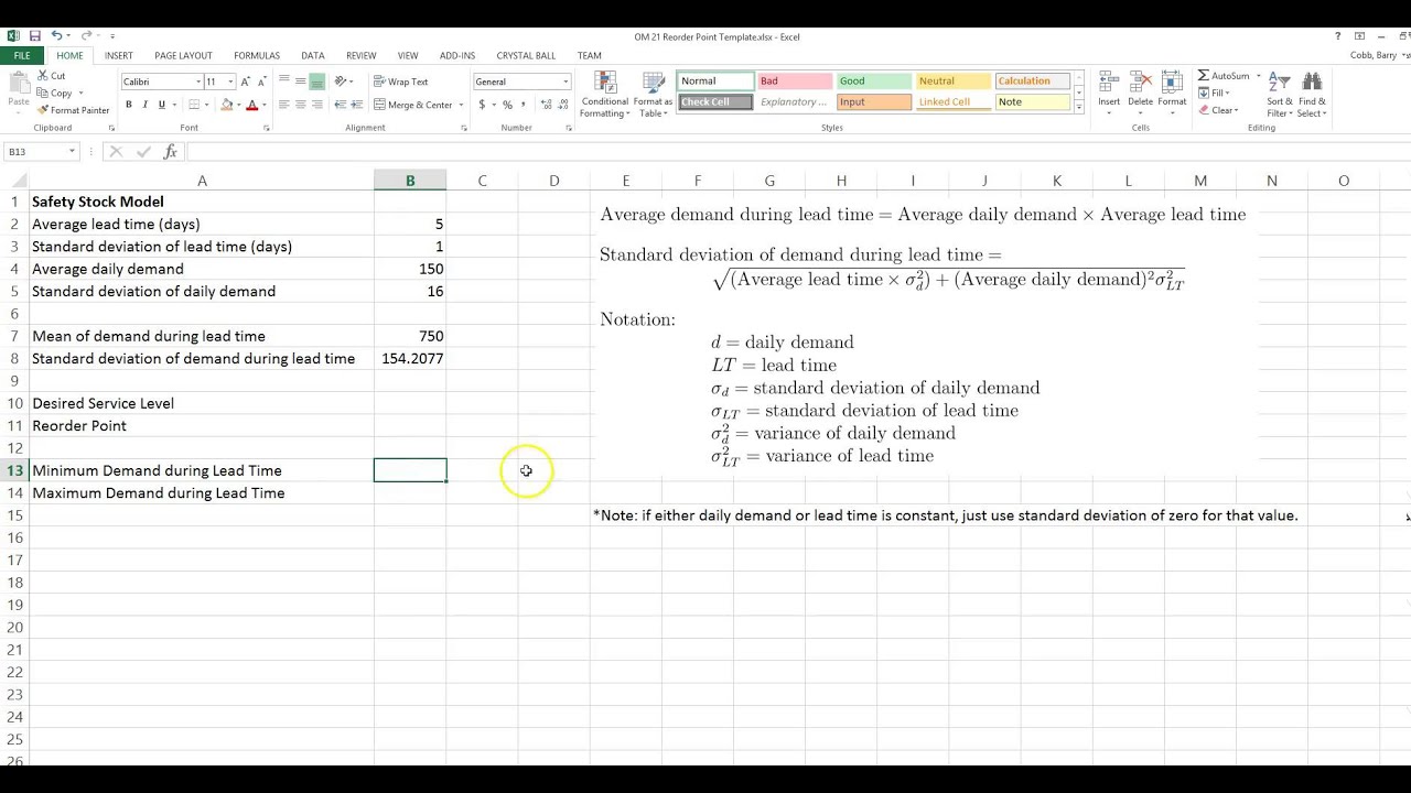 Reorder Point Model YouTube reorder-point-model-youtube