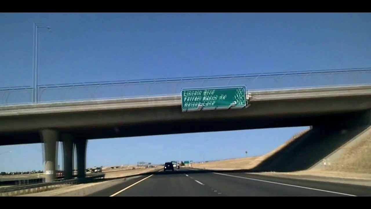California State Route 65 Northbound Through Rocklin (Re-edited) - YouTube