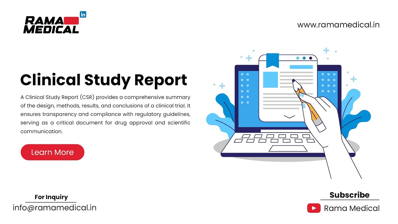Clinical Study Report || CSR || CSR Requirements || Clinical Study Report Kaise banaye - YouTube