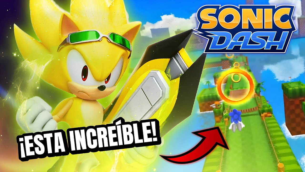 ¡RIDERS SUPER SONIC está INCREÍBLE! 🔥 Probando la NUEVA actualización de Sonic Dash - YouTube