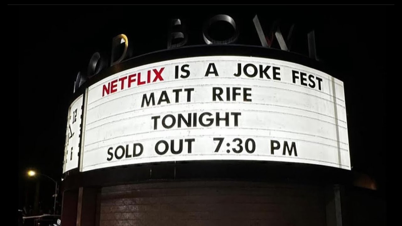 MATT RIFE | Netflix is a Joke | RECAP VIDEO - YouTube