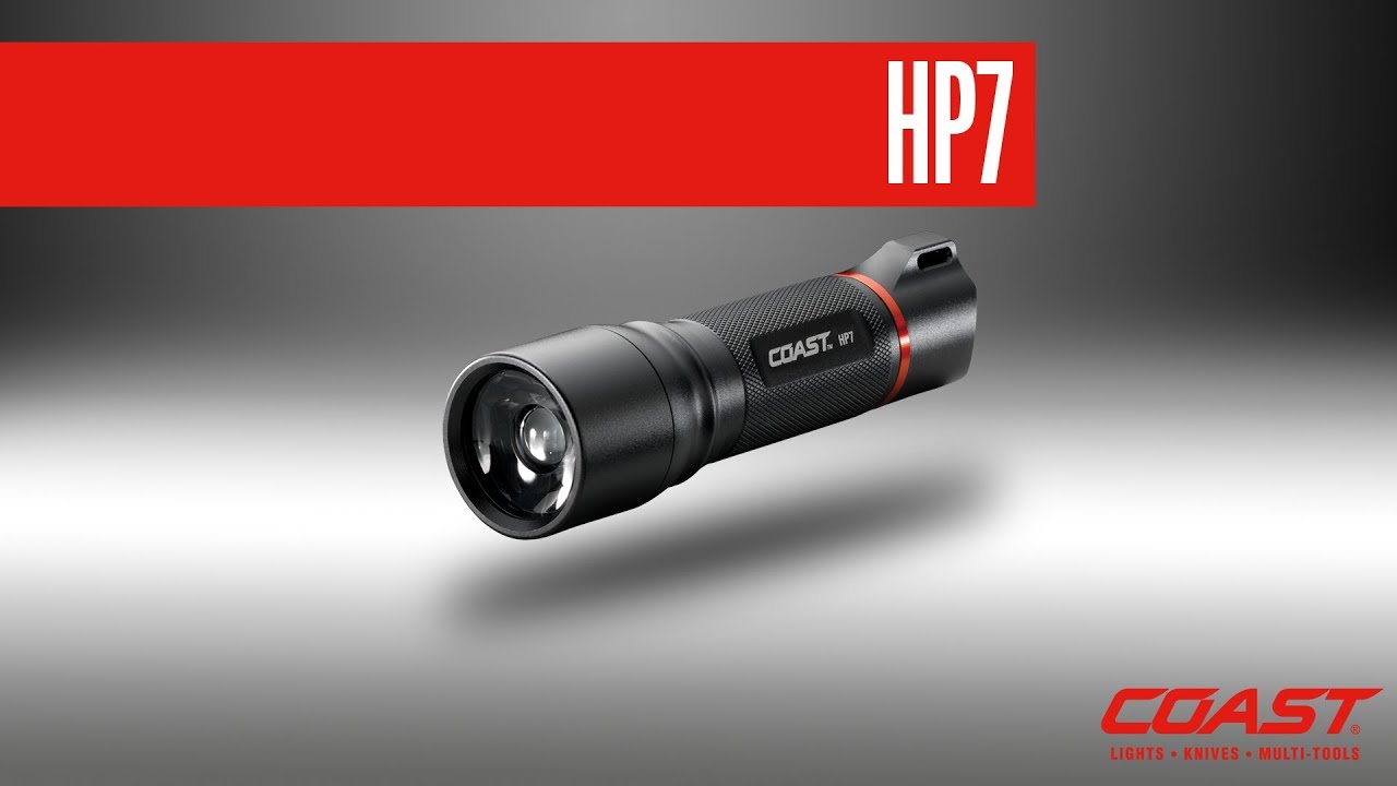 Linterna HP7 - COAST - YouTube