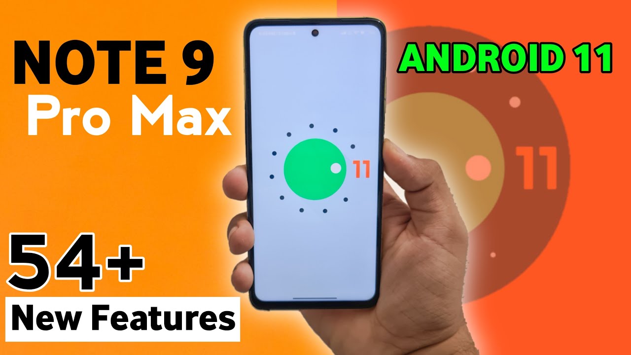 Redmi Note 9 Pro Max Android 11 Update New Features | 54+ Hidden ...