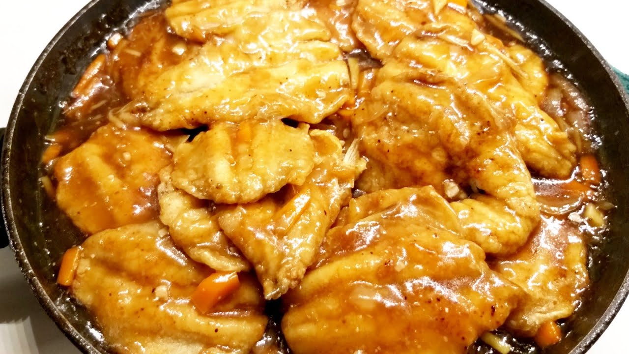 Sweet and Sour Fish | Escabeche Bisaya Sytle - YouTube