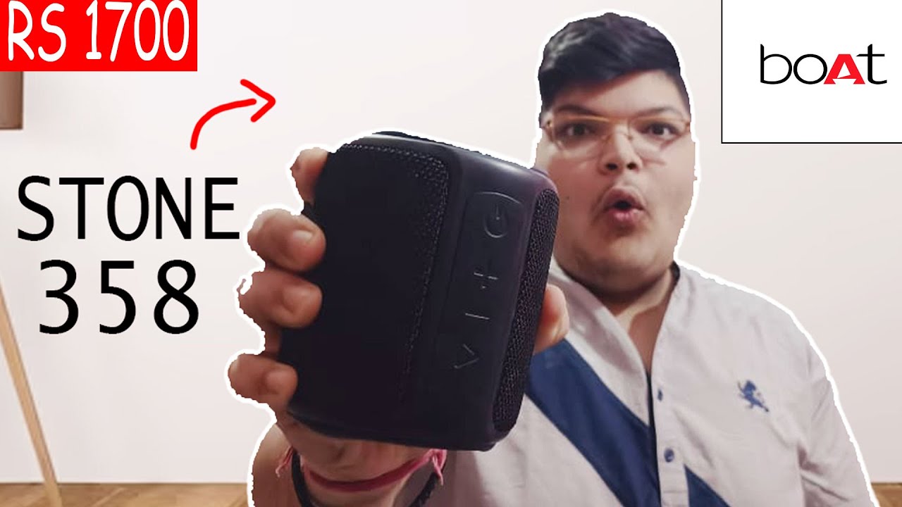 Boat Stone 358 unboxing (my new speaker) - YouTube