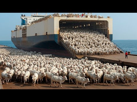 20,000 गायें एक ही जहाज़ में क्यों भेजी गईं? The Ship Carrying 20,000+ Cows! 