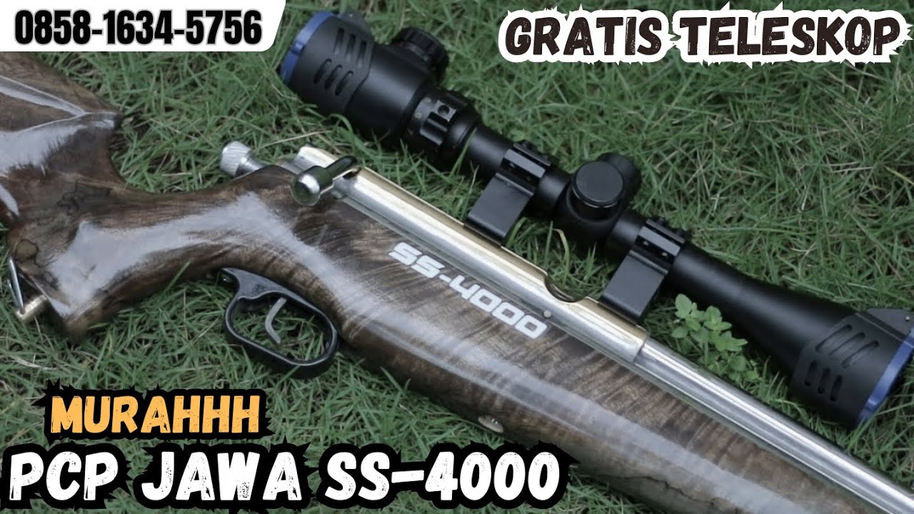 SENAPAN ANGIN PCP JAWA 4000 PSI COCOK UNTUK BIG GAME - YouTube