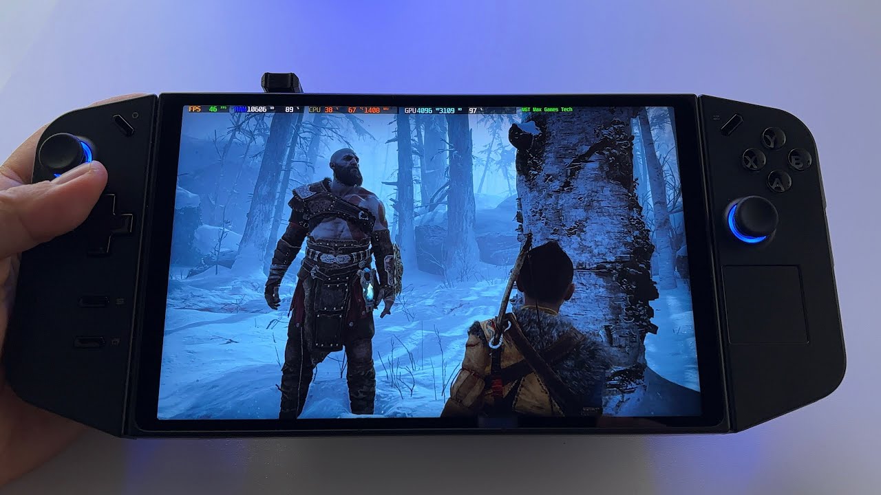 God of War Ragnarok | Lenovo Legion GO handheld gameplay - YouTube