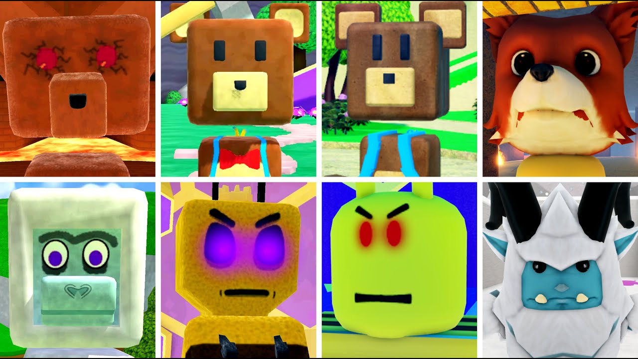 New Roblox ALL Bosses vs Super Bear Adventure - Gameplay Walkthrough ...