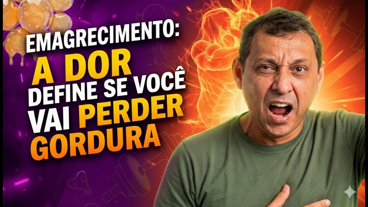 Emagrecimento: A Dor Define Se Você Vai Perder Gordura - YouTube