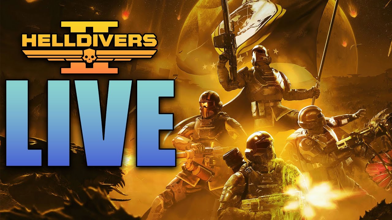 (LIVE) Helldivers 2 Has a new MAX LEVEL - YouTube