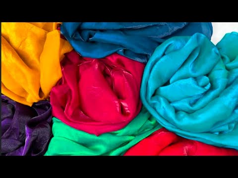 Space silk fabric //Trending space Silk fabric - YouTube