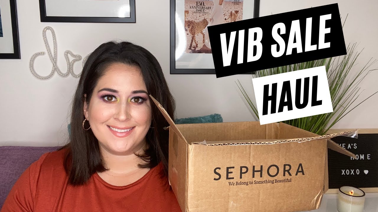 Τι ψώνισα στο VIB sale των Sephora Αμερικής. || Vea Bak - YouTube