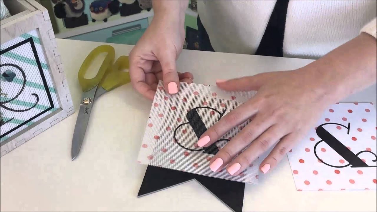 NeedlePrint & Play - Fun finishing ideas! - YouTube