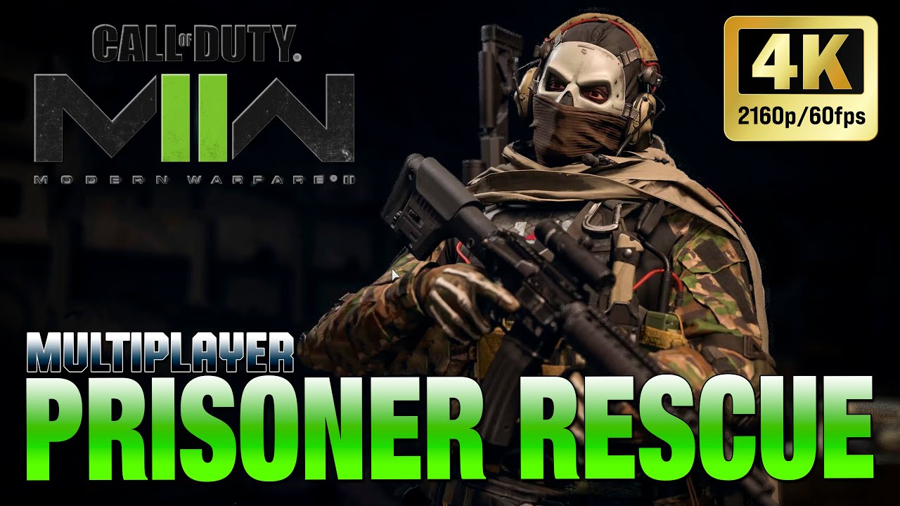 Call of Duty - Modern Warfare 2 - Prisoner Rescue - MULTIPLAYER - 4K/60 ...