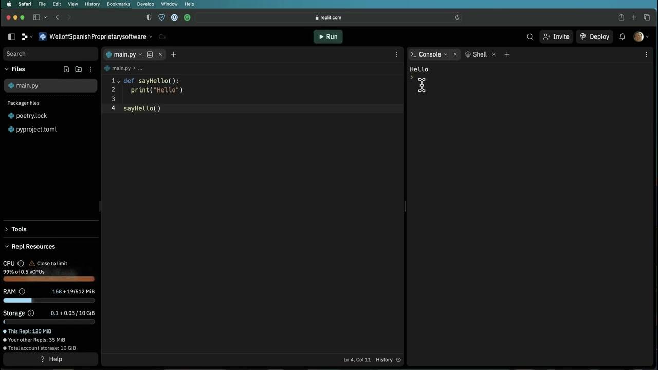 Python3 Using Replit - YouTube