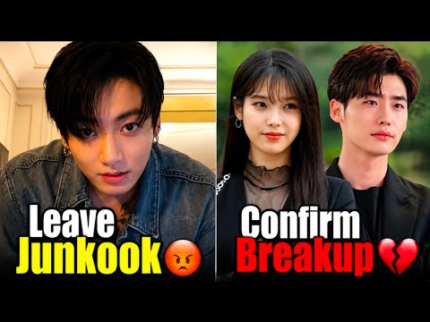 Official! IU & Lee Jong Suk Breakup Confirmed 💔 Stop Dragging Jungkook! 😡 