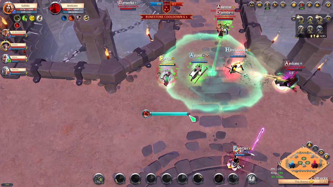 Albion Online: Deathgivers arena training 2018/08/23 PM 4:22 - YouTube