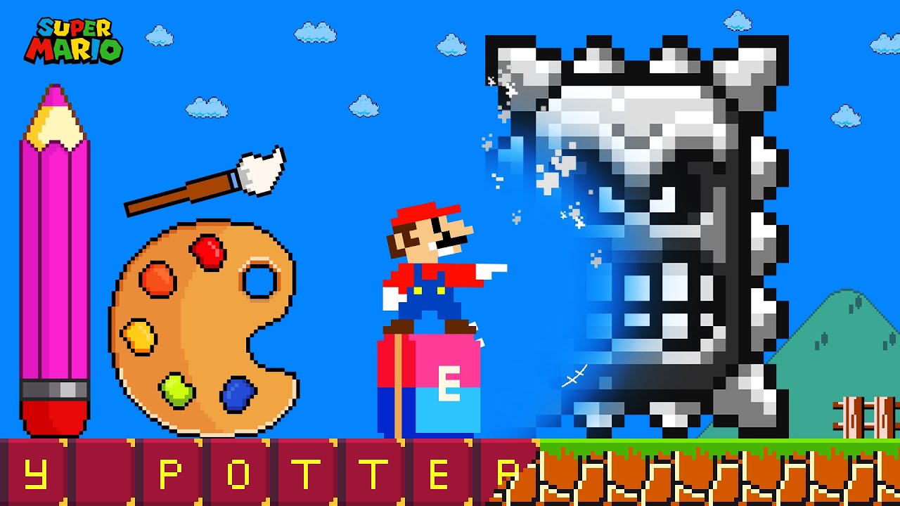 When everything Mario touch on DISAPPEARS - YouTube