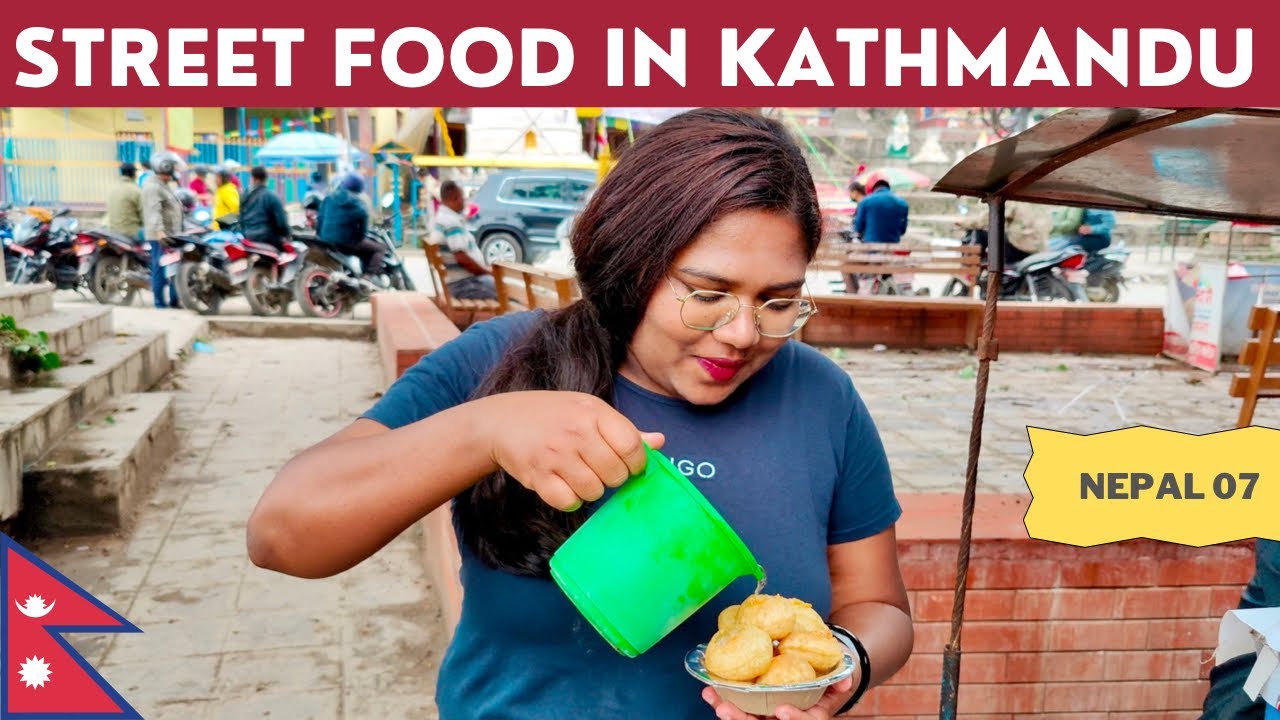 Must try Nepali Street food in Kathmandu - YouTube