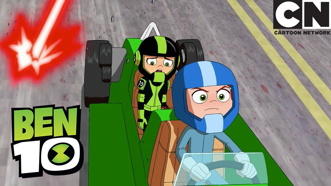 Gwen Intenta Ganar Una Carrera | Ben 10 en Español Latino | Cartoon ...