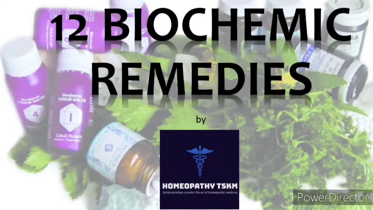 12 Biochemic remedies | Simple explanation | Homeopathy - YouTube