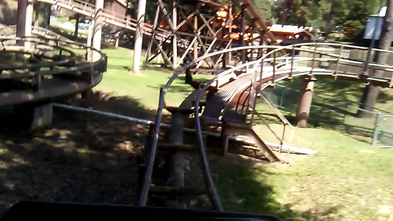 Six Flags Over Georgia Mine Train - YouTube