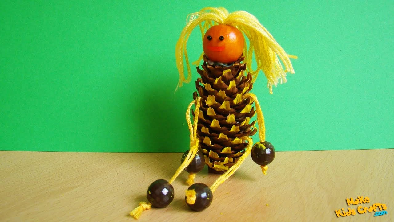 How to make Doll With Cone | Craft Ideas | DIY - YouTube