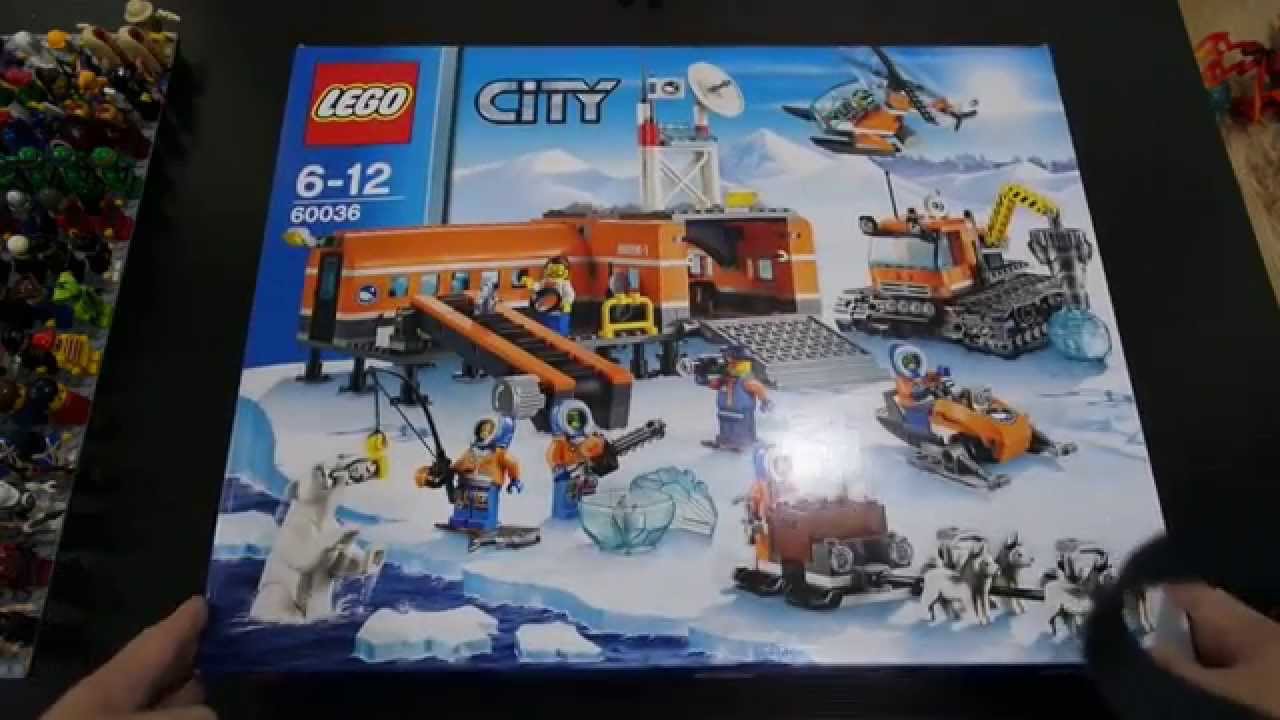 Lego City 60036 Arctic Base Camp (Part 1) - Built by 5+ old Kid (We ...