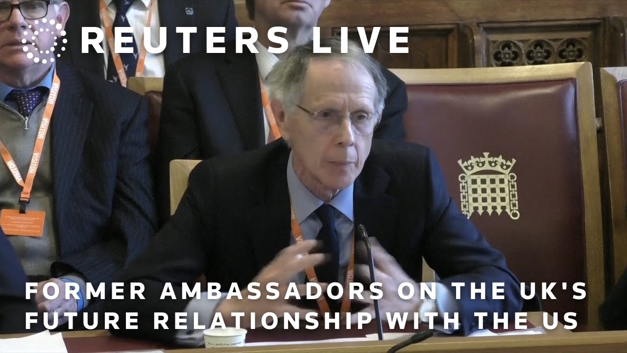 LIVE: Former ambassadors to make a statement on the UK's future ...