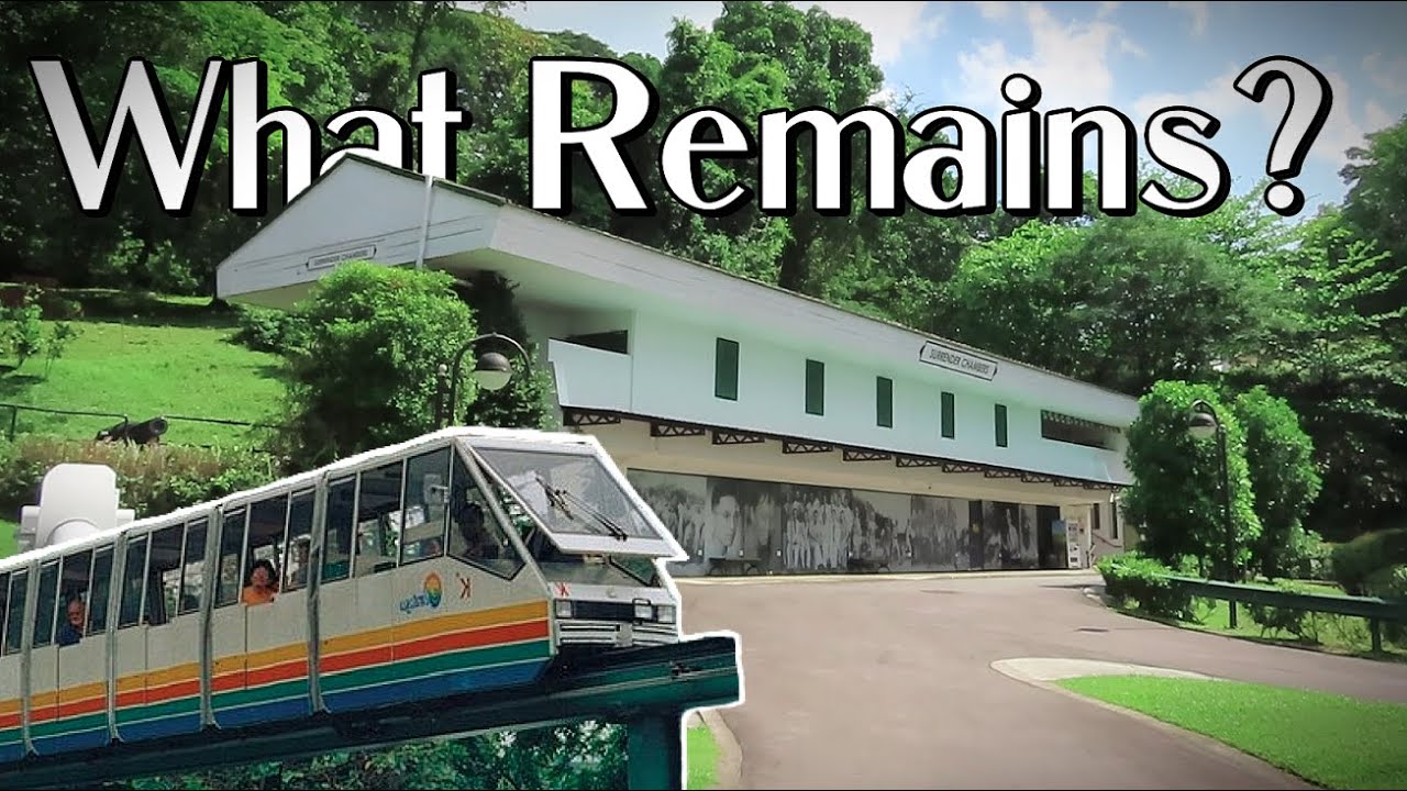 What Remains of the Old Sentosa Monorail? - YouTube