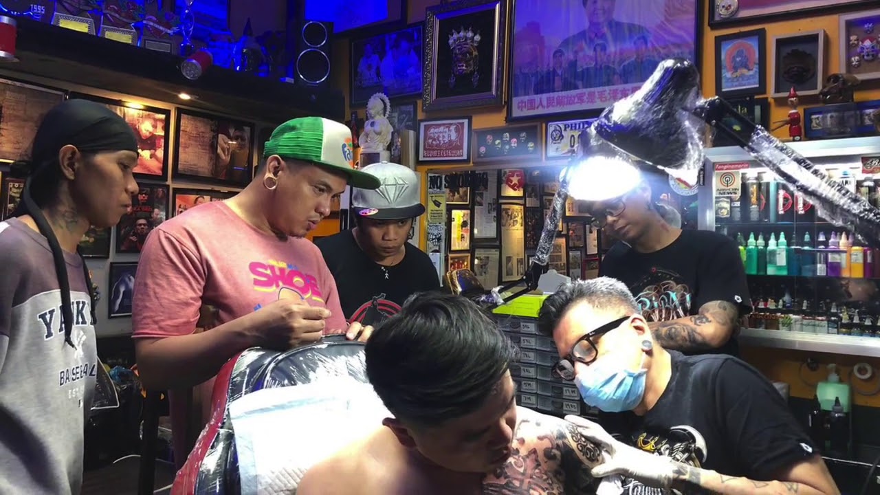 My Tribute to the Legendary Tattoo Artist Mr Ricky Santa Ana - YouTube