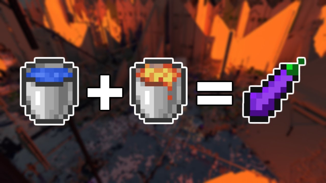 How to lavacast in minecraft - YouTube