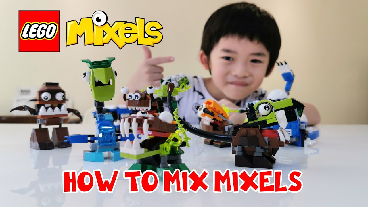 Creative dengan Mixels lego - YouTube