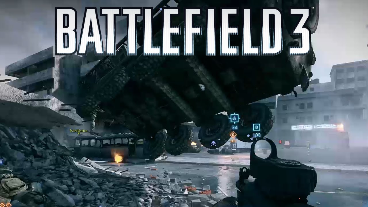 Battlefield 3: Grand Bazaar - Conquest mode - YouTube