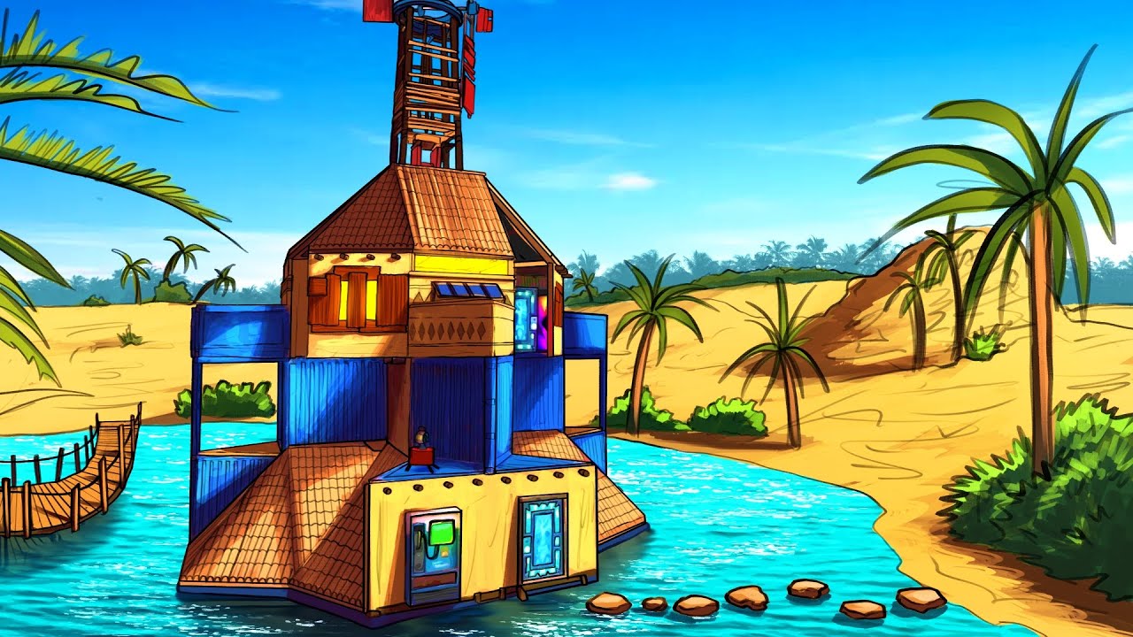 A Solo's Journey in the NEW Oasis Biome in Rust... - YouTube