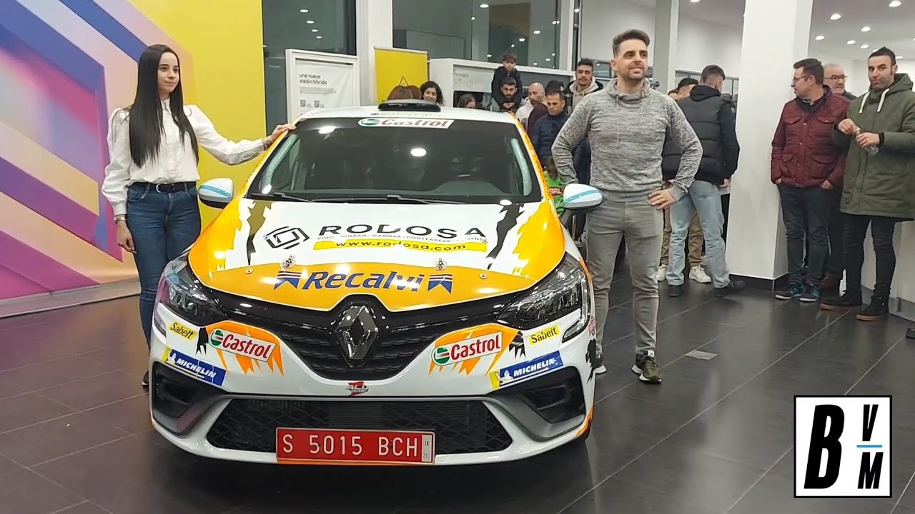 Presentación Renault Clio Rally5 // Diego Félix - Raquel Rodríguez ...