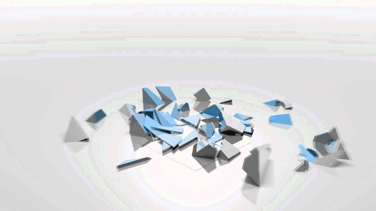 Shattering Cube Intro C4D || By JizzoxProductions - YouTube