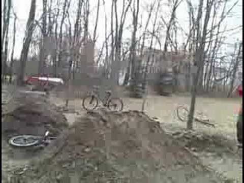 huge BMx fail face busting fail